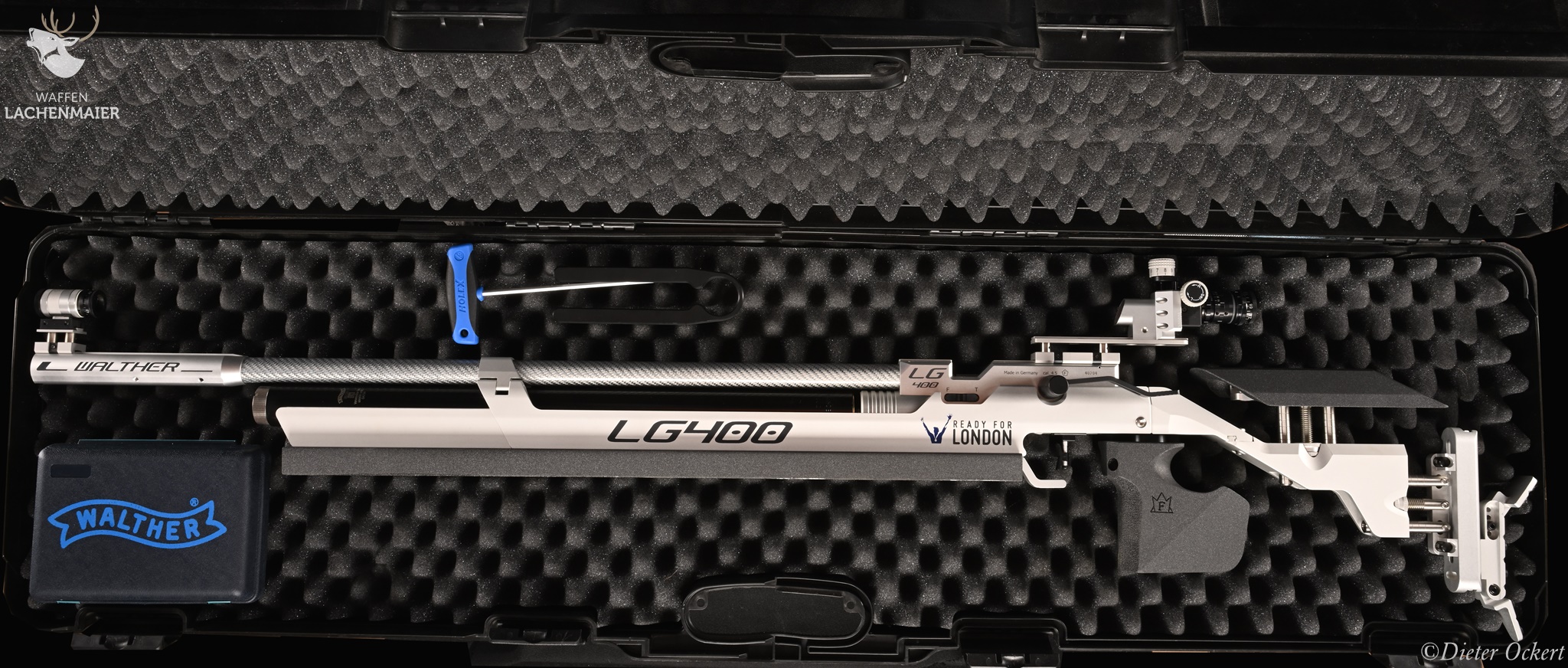 WALTHER LG400 EXPERT AUFGELEGT "Ready for London" in exzellentem ...