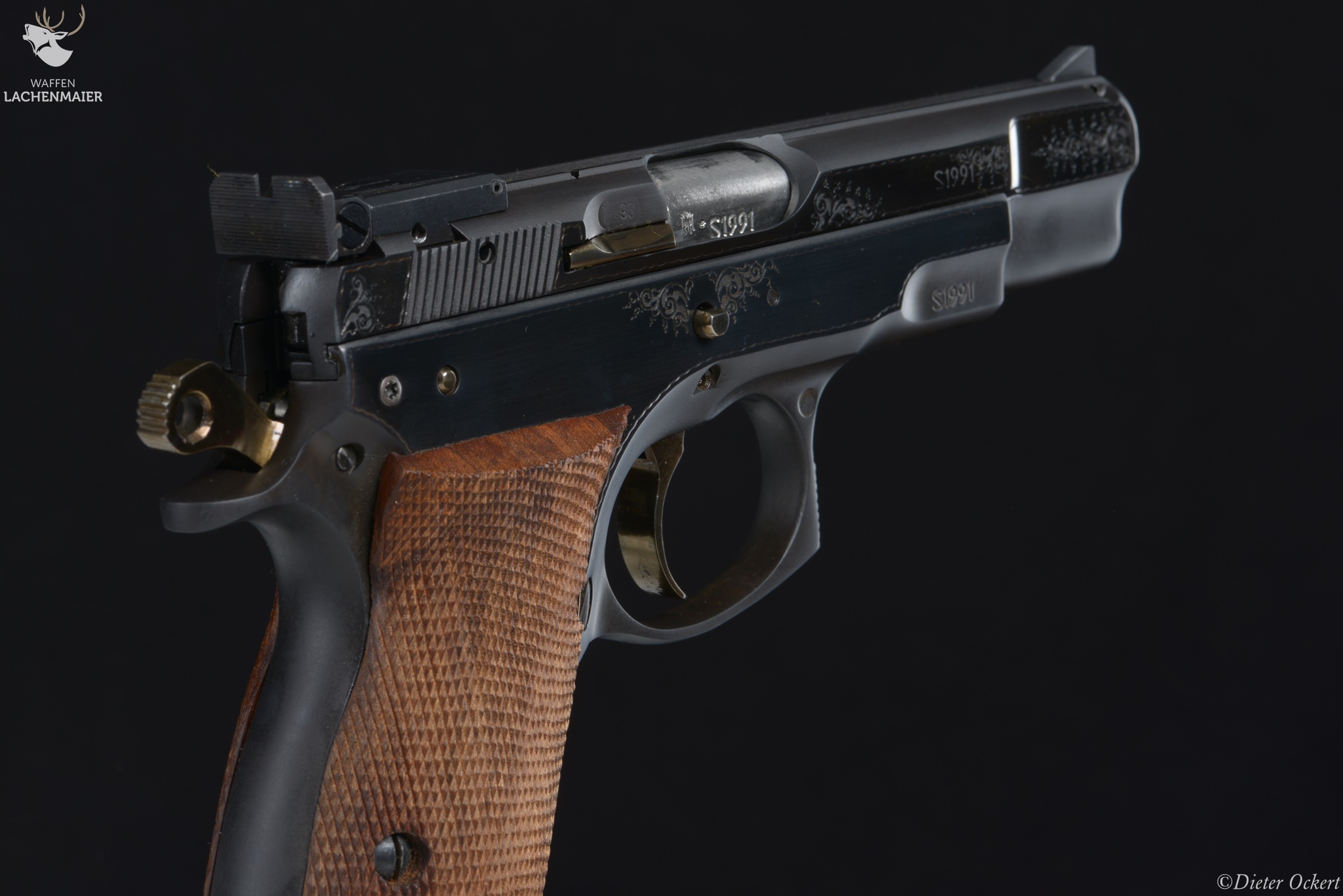 CZ Model 75 Jägerpistole graviert Kaliber 9mmLuger - eGun