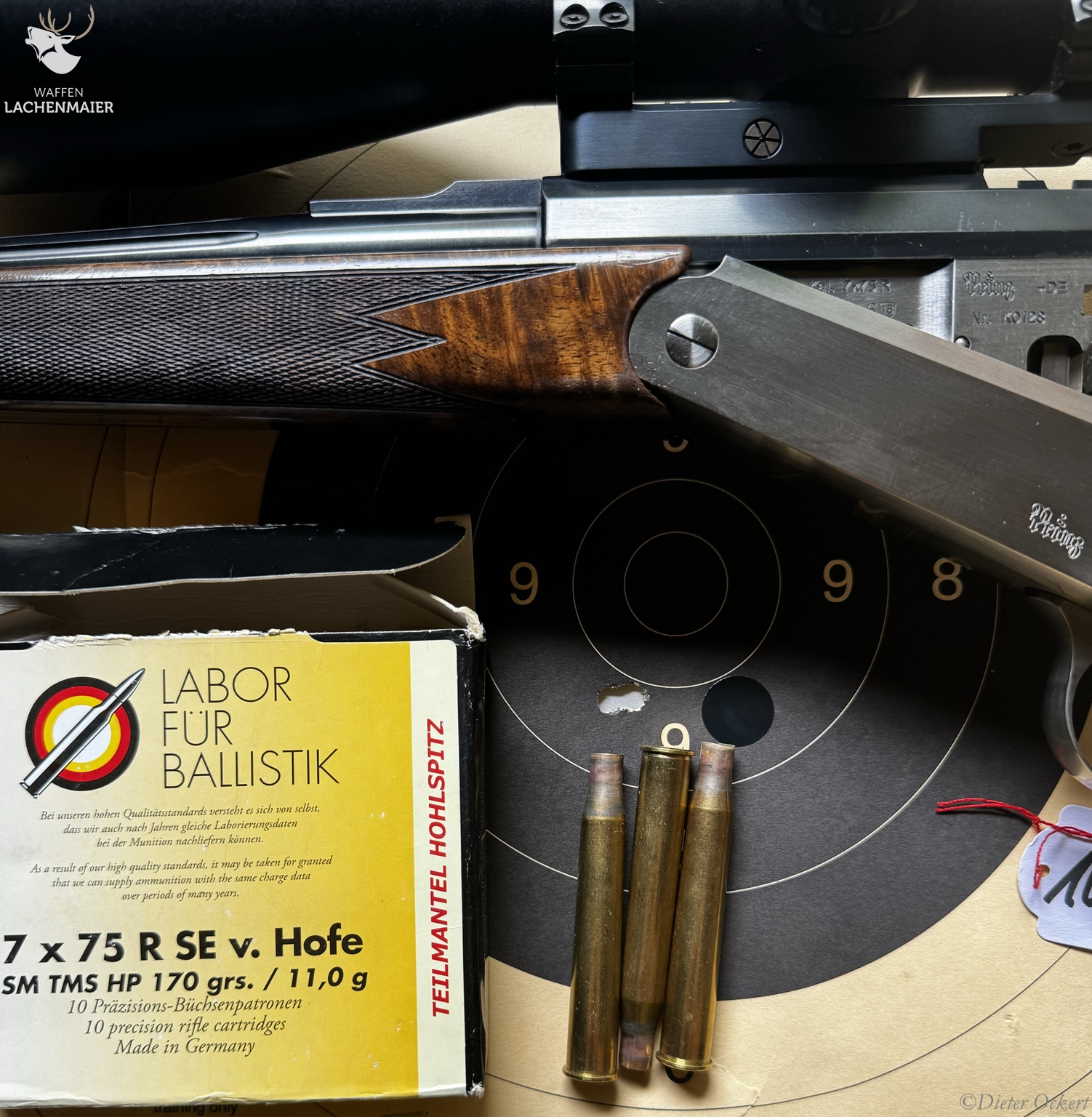 Prinz N°1 Sonderholz & Zeiss Optik Kaliber 7x75R SEv.Hofe - eGun