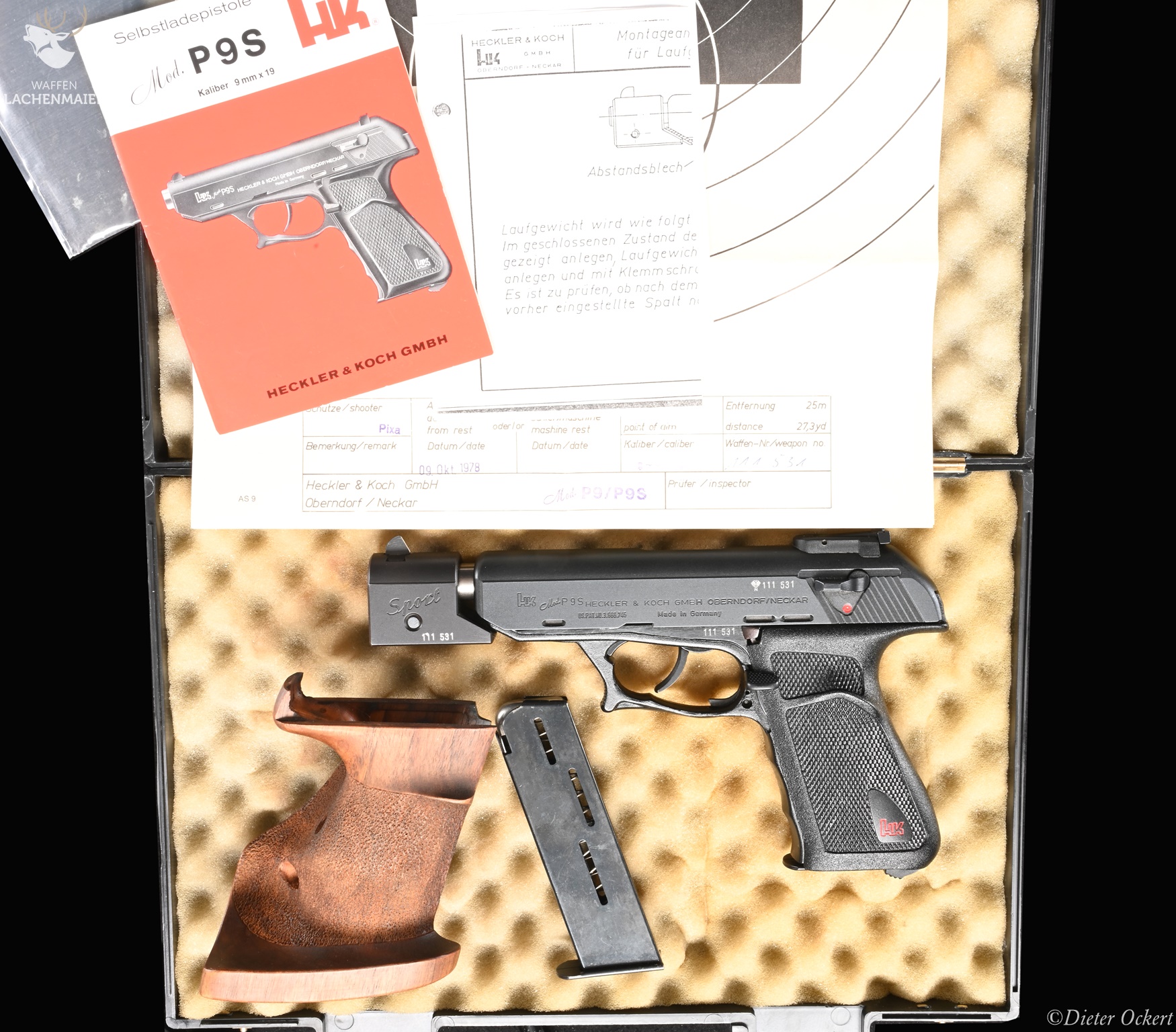 Heckler & Koch P9S Sport Kaliber 9mmLuger - eGun