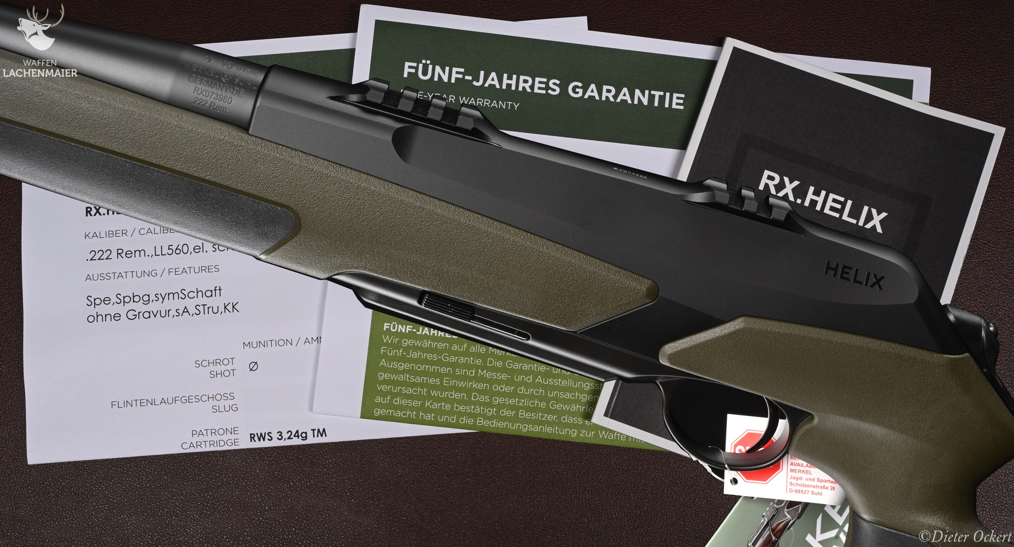 Merkel RX Helix Speedster Kaliber .222Rem / NEUWAFFE - eGun